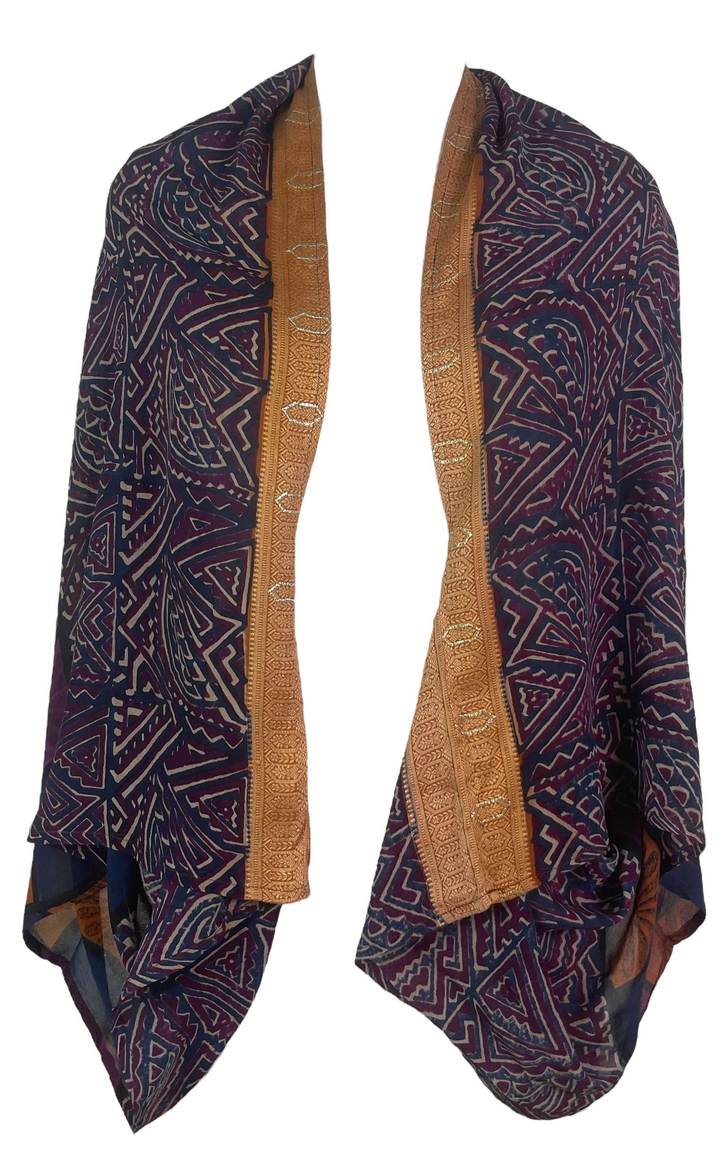 PRG7328 Sheer Avatar Pure Silk Shrug – sariKNOTsari